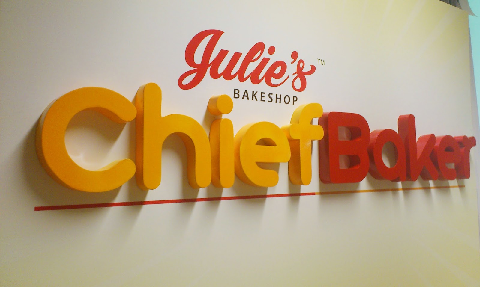 The Search for the First Julie's Chief Baker - Red Maleta