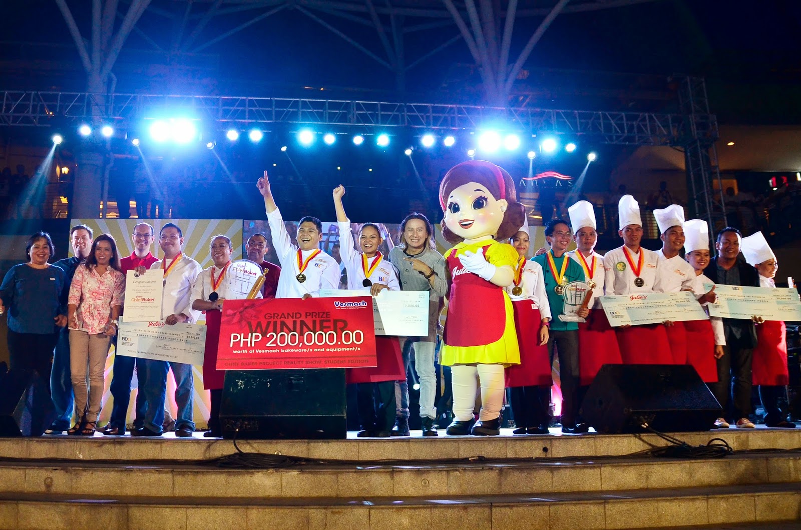 Benedicto College is the First Julie's Chief Baker Grand Champion - Red ...